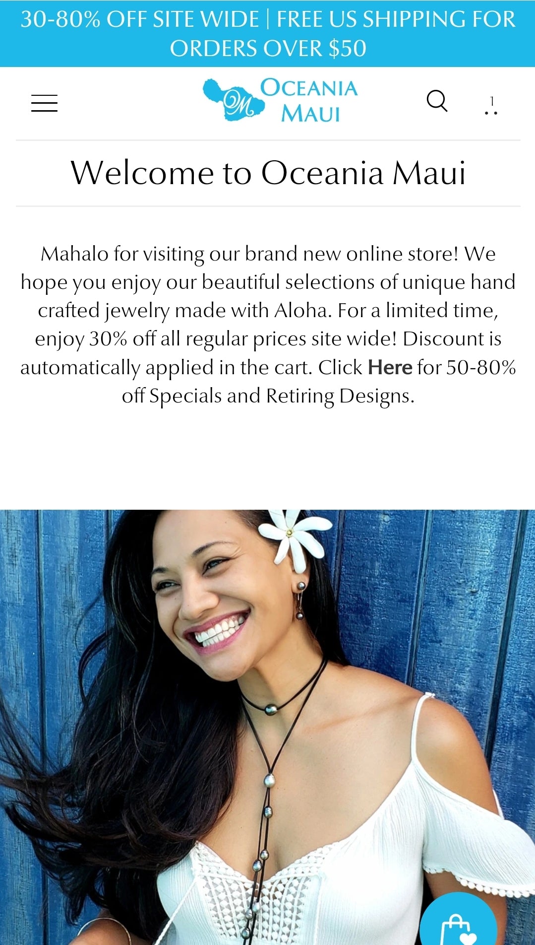 Welcome to our new online store!